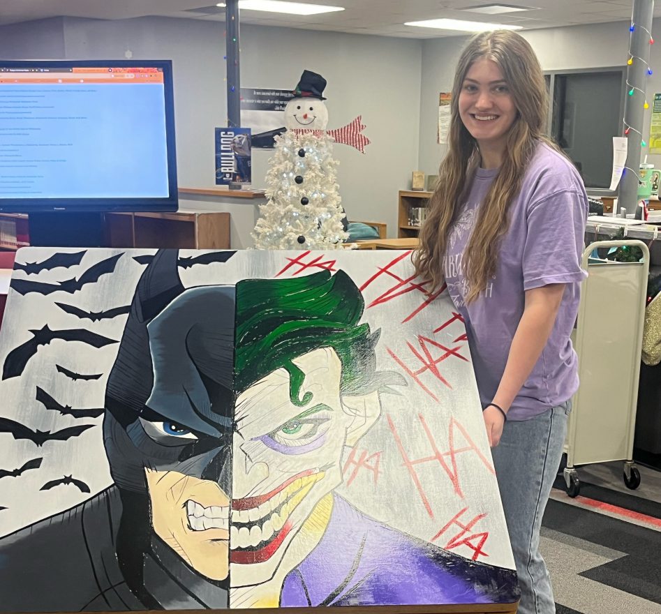 Artwork Added to the Media Center! – Lewis Cass Junior High School